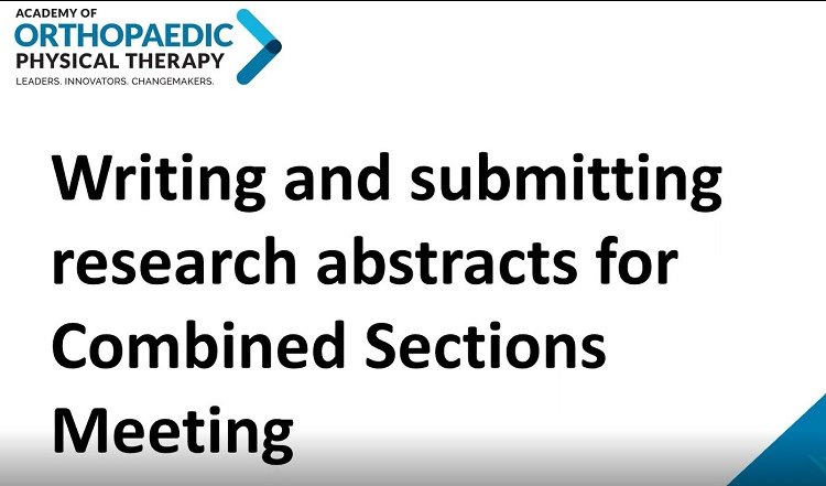 CSM Abstract and Case Study Submission Assistance - Academy of ...