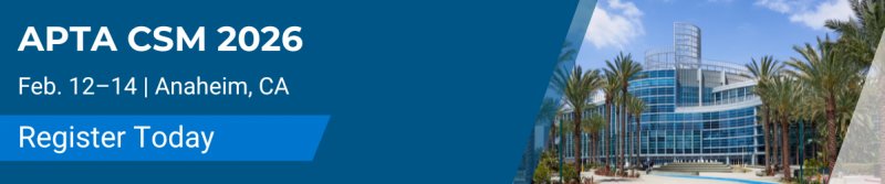 APTA CSM 2026 Registration Now Open - APTA Orthopedics
